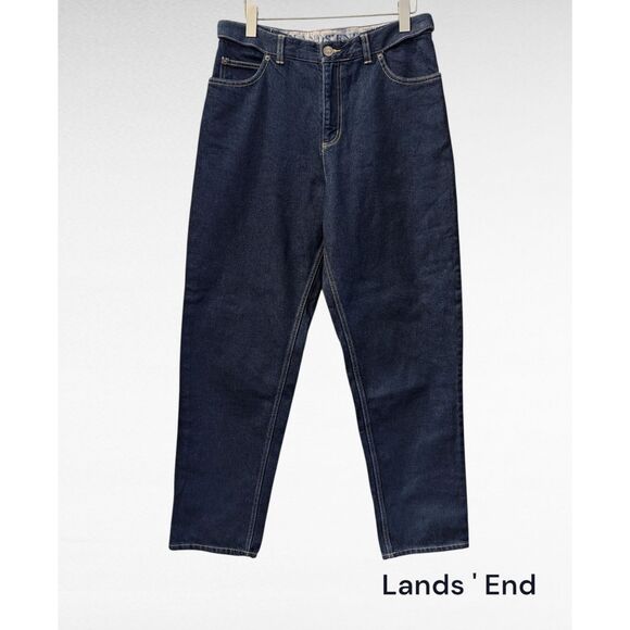 Lands' End | Jeans | Lands End High Rise Denim Jeans Sz | Poshmark